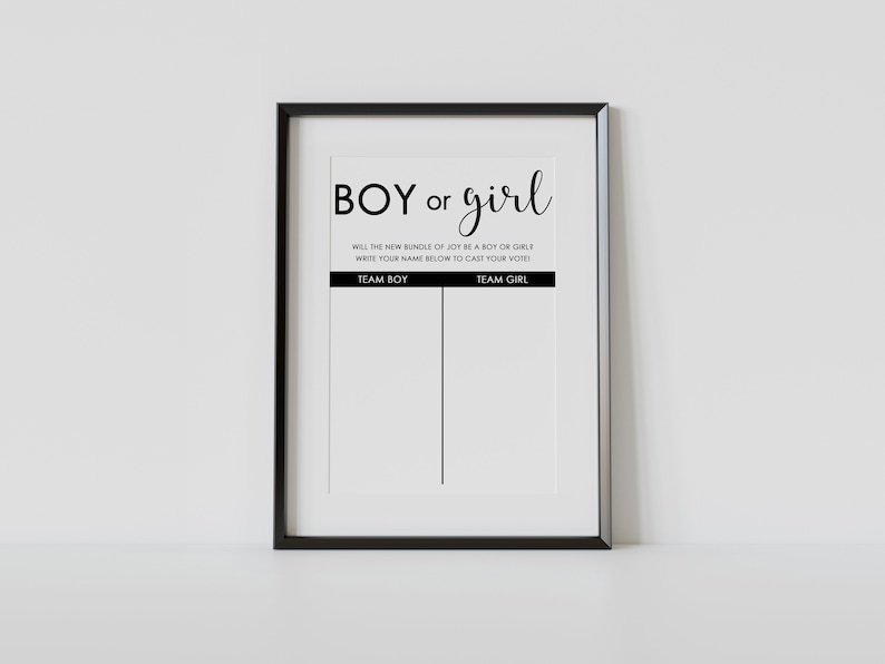 30+ Baby Shower Sign, BUNDLE, Gender Neutral, Minimalist, Baby Shower ...