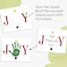 Handprint Christmas Craft, Joy Handprint Art, Christmas Keepsake ...
