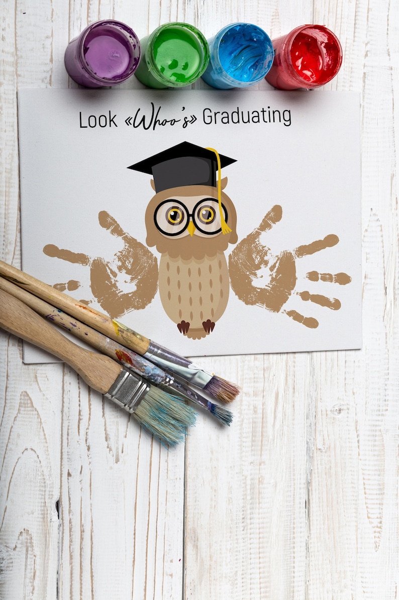Kindergarten Graduation, Handprint Art, Keepsake Craft, Preschool ...