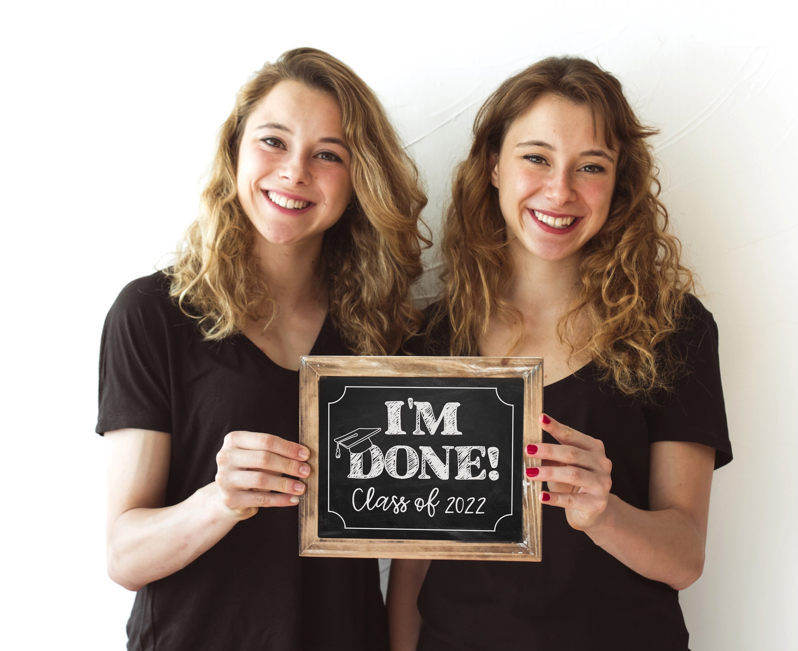 I'm Done Printable Graduation Sign High School - Etsy