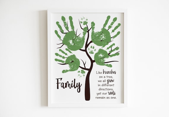 Handprint Family Tree