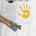 DIY Handprint Art, Kindergarten Graduation, Keepsake Craft, Preschool ...
