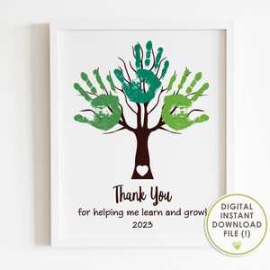 Handprint Art for Teacher Bundle DIY Gift Craft for Kids - Etsy