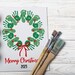 Handprint and Footprint Art, Christmas Wreath, Diy, Craft for Baby for ...
