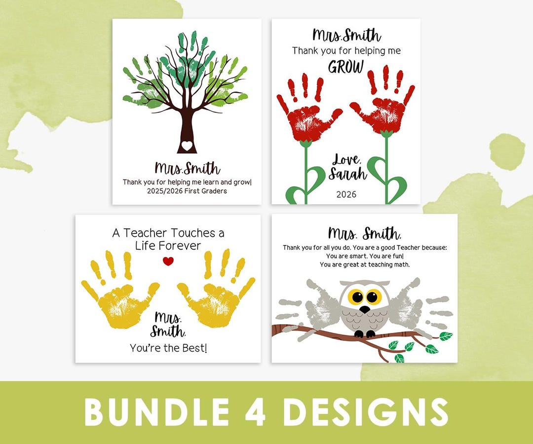 Editable Teacher Appreciation Gift, Bundle, DIY End of Year School ...