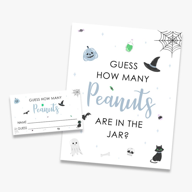 Guess How Many Peanuts - Etsy
