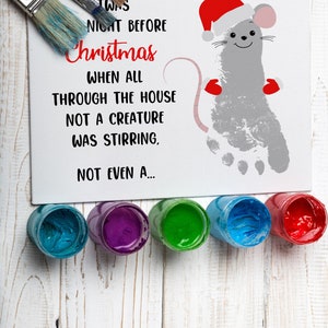 Handprint Art, Christmas Poem, DIY Card, Christmas Craft for Kids | for ...