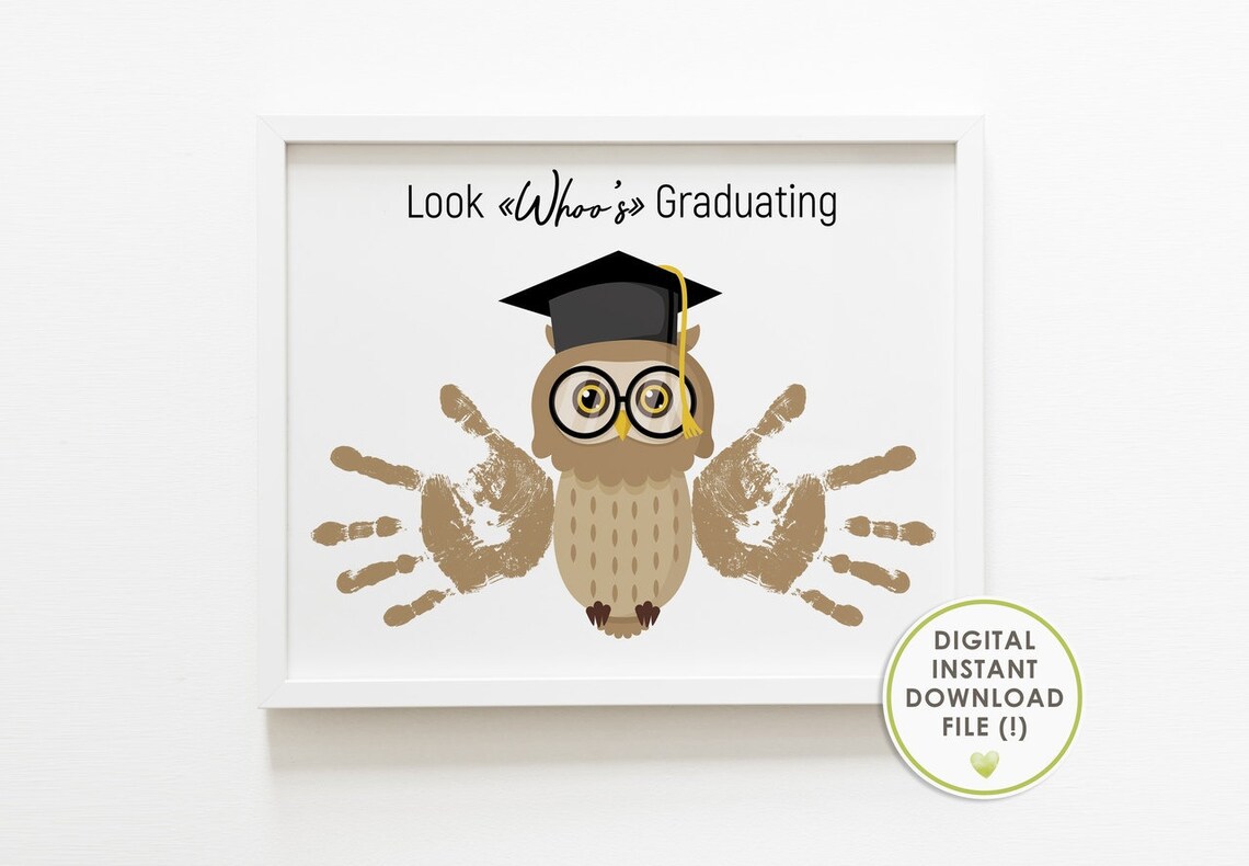Kindergarten Graduation, Handprint Art, Keepsake Craft, Preschool ...