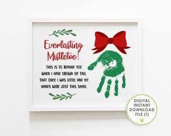 Handprint Art, Christmas Poem, Christmas Craft for Kids for Baby for ...