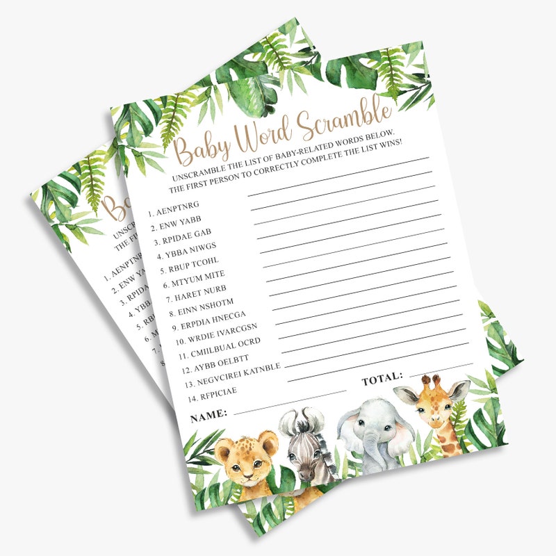 Word Scramble - Etsy