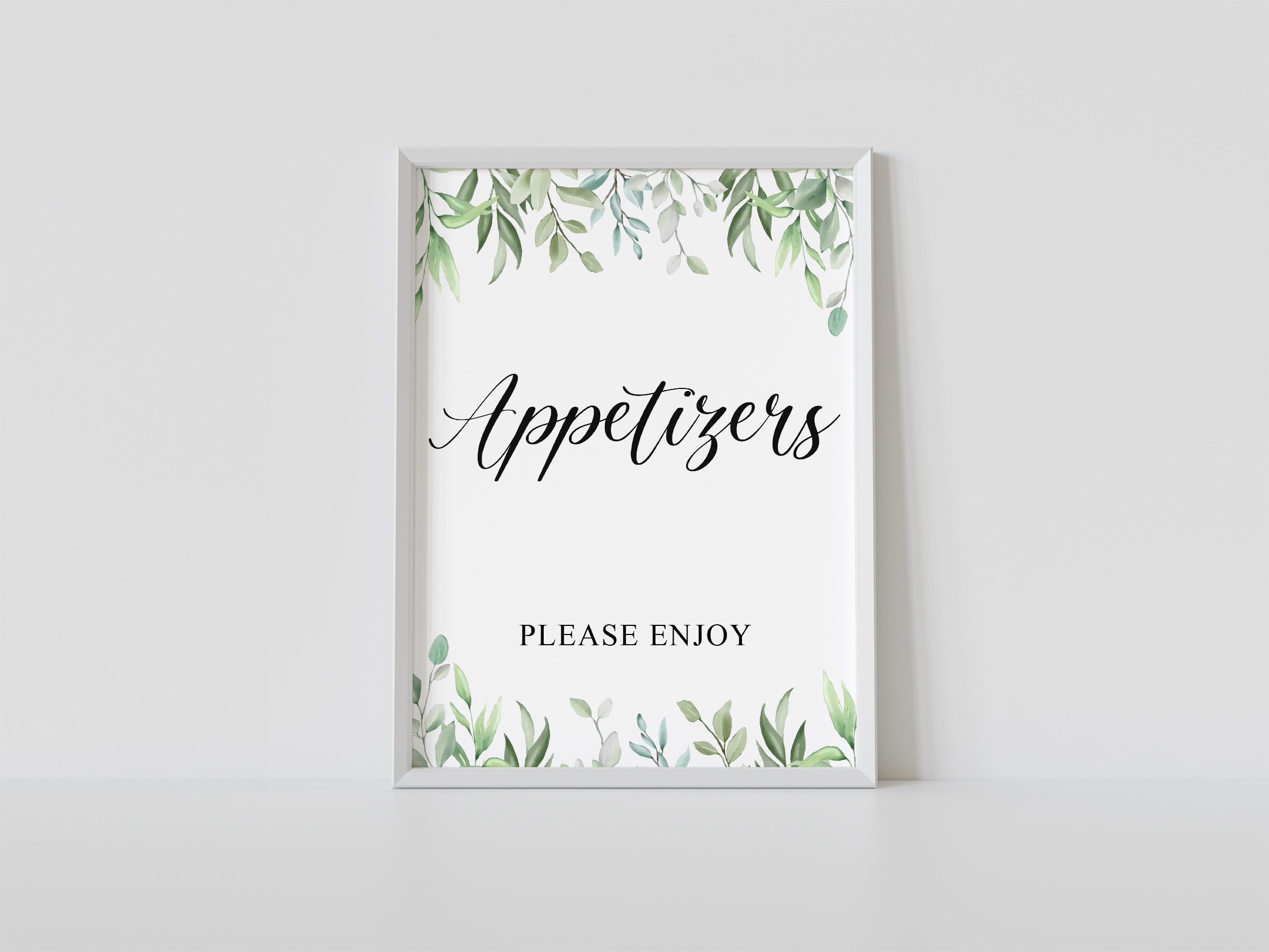 Appetizer Sign