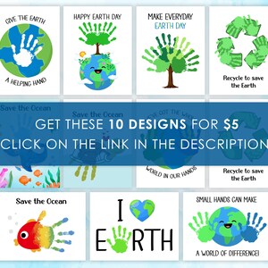 Earth Day, Tree Handprint Art Craft, DIY, Kindergarten, Earth Day ...