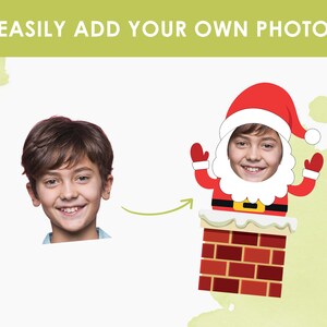 Add Your Own Photo, Santa Claus Costume Photo Frames, Blank Template ...