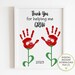 Handprint Art for Teacher Bundle DIY Gift Craft for Kids - Etsy