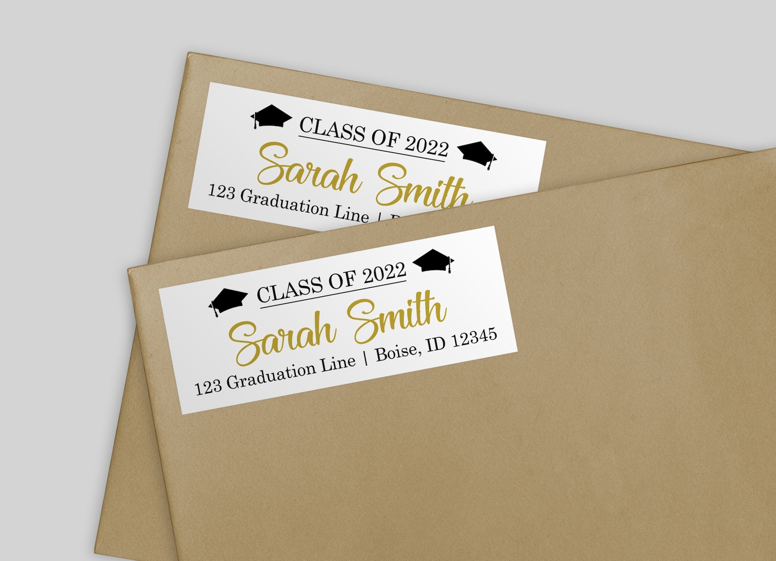 Editable Graduation Address Labels DIGITAL DOWNLOAD - Etsy