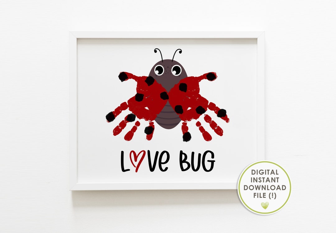 Valentines Day DIY Card From Baby, Crafts for Kids | for Toddlers | for ...