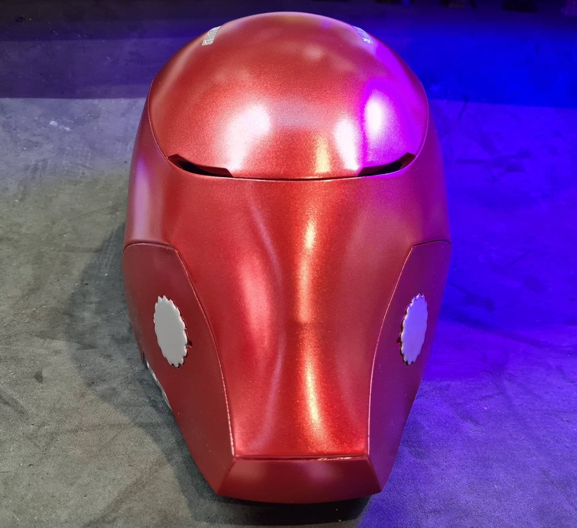 Red Hood Arkham Night helmet wearable | Etsy
