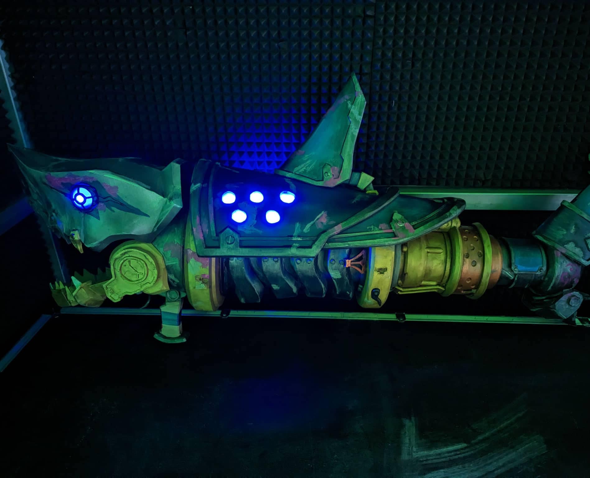 Jinx Arcane Set Prop Fishbones Granade Gun Minigun - Etsy