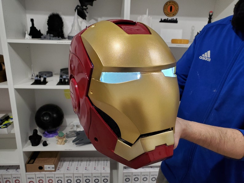 Casque Iron Man Portable Avec électronique Etsy France
