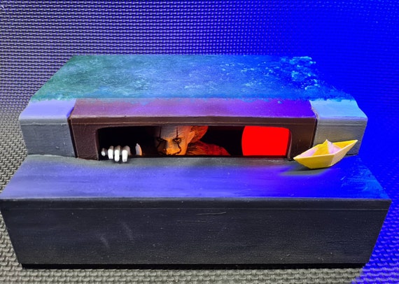 Pennywise IT Diorama Led Horror | Etsy
