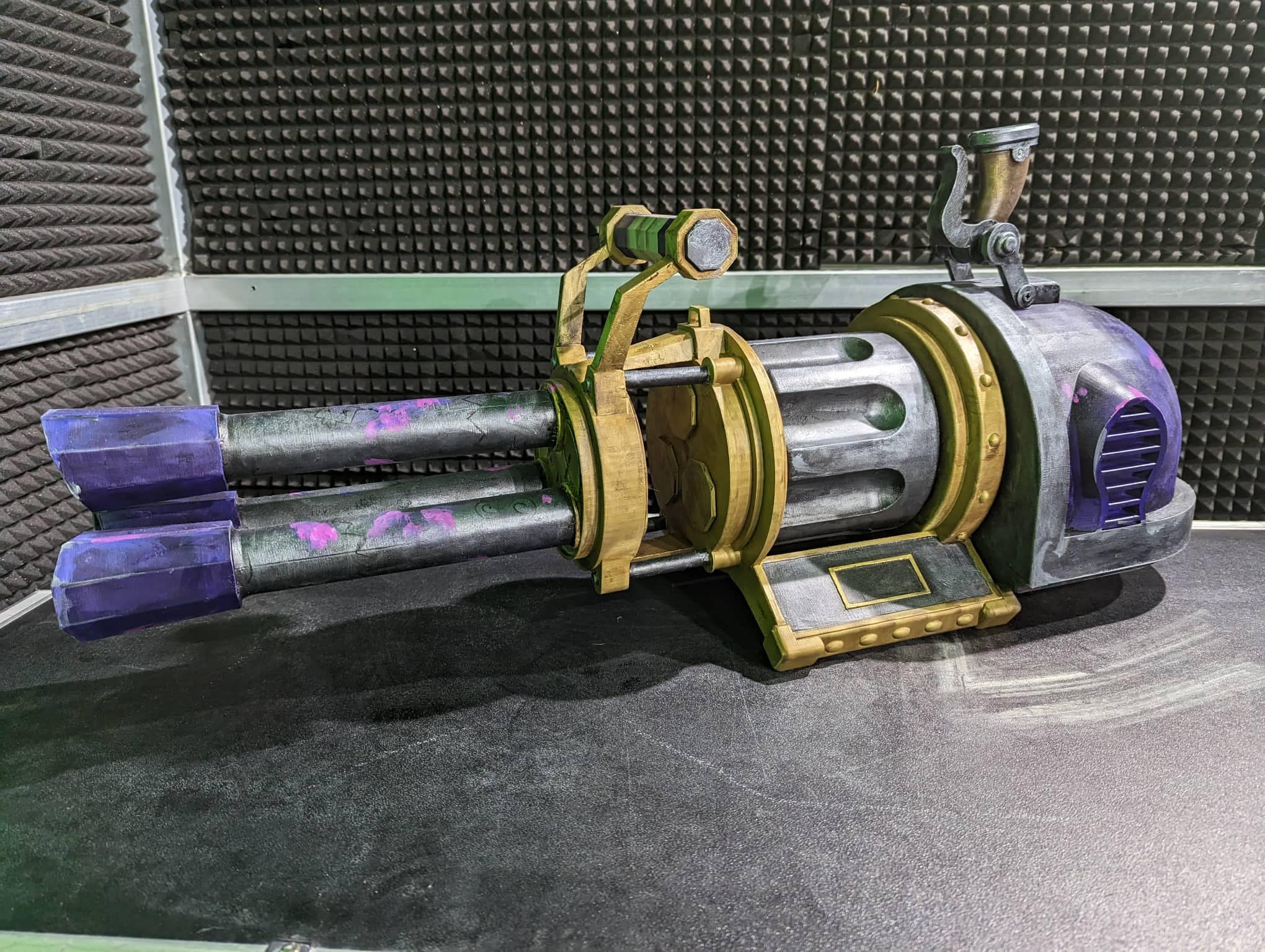 Jinx Arcane Set Prop Fishbones Granade Gun Minigun - Etsy