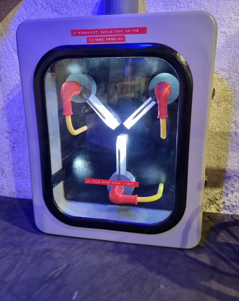 Flux Capacitor Replica - Back to the Future With Light Effects Openable ...