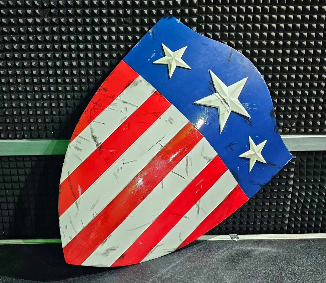 Captain America Classic Shield 2 Version - Etsy