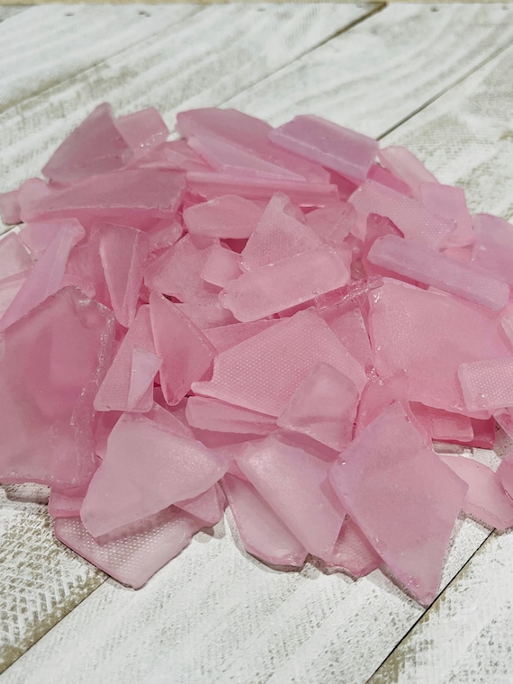 Pink Seaglass-beach Wedding Decor-coastal Home Decor-beach | Etsy