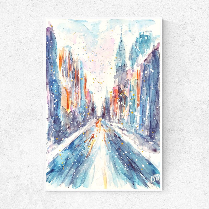 Nyc Abstract Art - Etsy