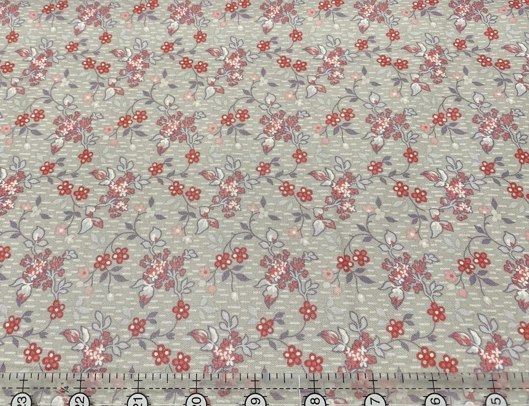 Edyta Sitar Moonstone Floral Cotton Fabric Laundry Basket Quilt ...