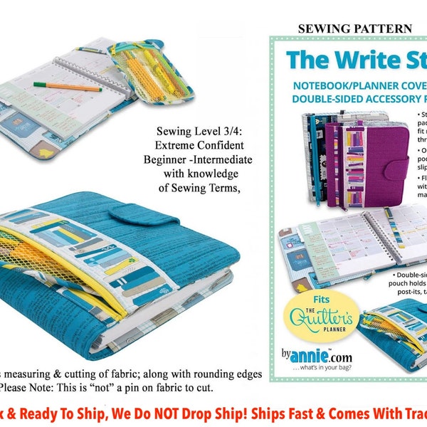 Notebook Cover Sewing Pattern - Etsy