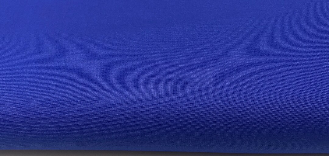 KONA Cotton DEEP BLUE Solid Fabric by Robert Kaufman K001-1541 100% ...