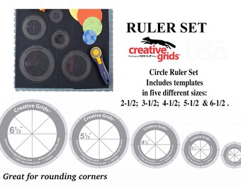 Circle Ruler Set - Etsy