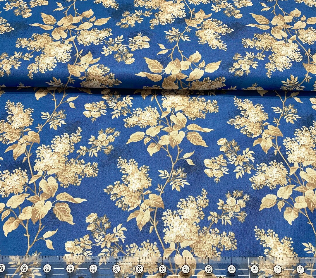 Edyta Sitar BLUE SKY Fabric Beach House ANDOVER Pattern: Quilt 100% ...