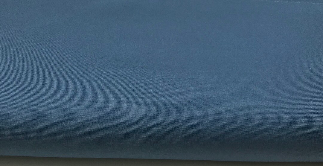 Kona Cotton Solid Fabric: Cadet Blue Quilt Cotton by Robert Kaufman ...
