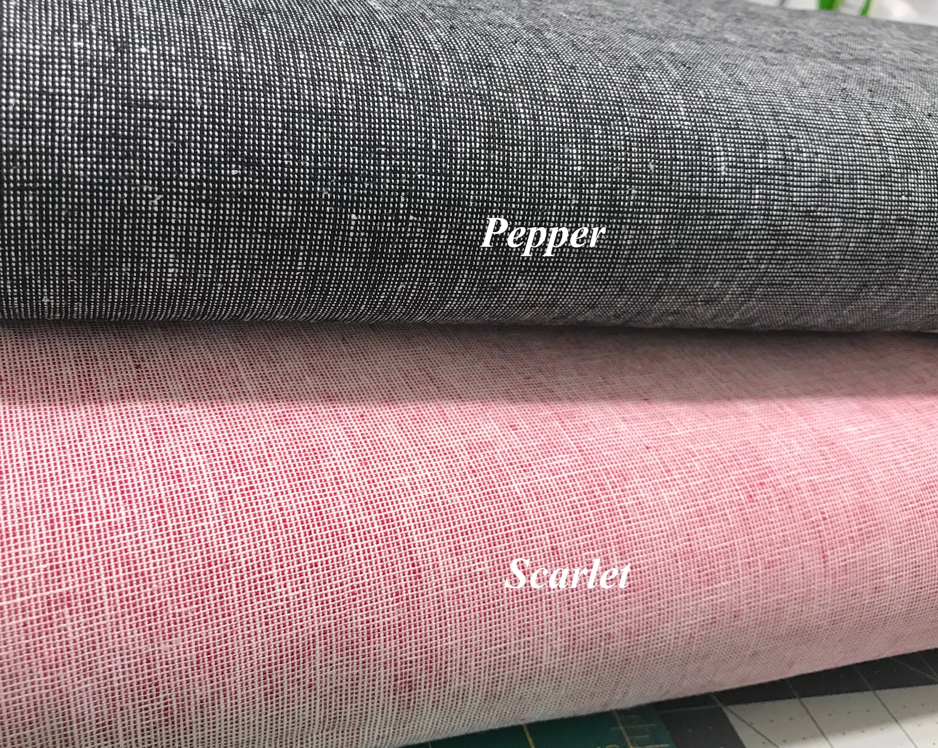 Essex Yarn Dyed Homespun Linen Cotton Blend Fabric by Robert Kaufman - Etsy