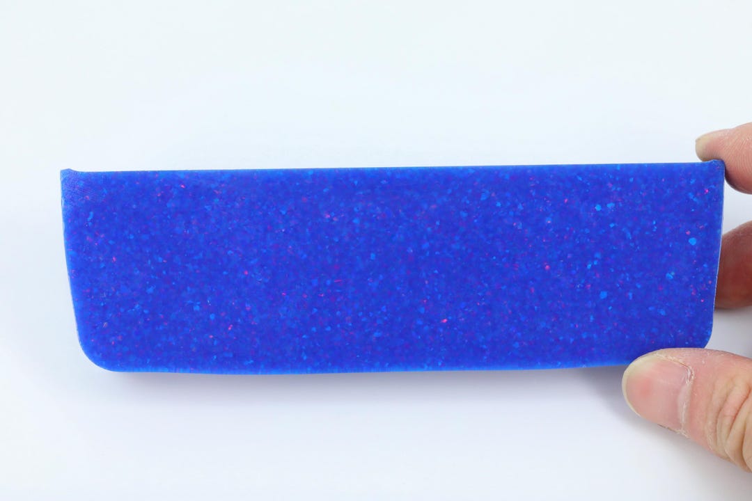 Oparex Opal 103g OLP475 Glitter Opal Blue Imitation Opal Block Stone ...