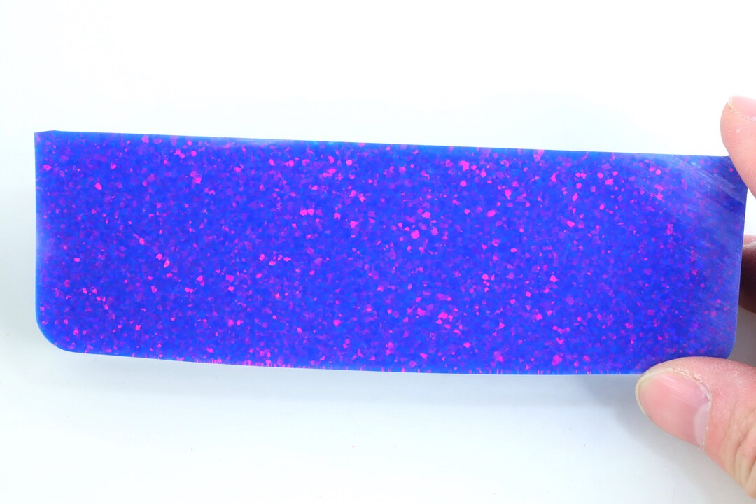 Oparex Opal 103g OLP475 Glitter Opal Blue Imitation Opal Block Stone ...