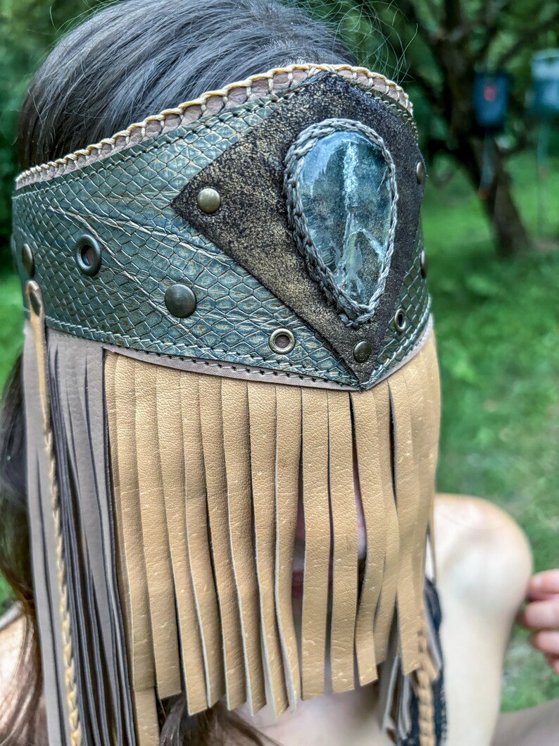 Shaman's Headdress, Ceremonial Hat, Ritual Mask, Unisex Headdress ...