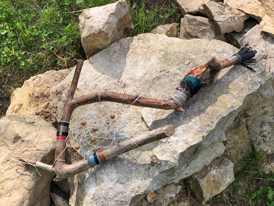 The Talking Stick, Spiritual, Wand, Pheasant Feathers, Ethically ...