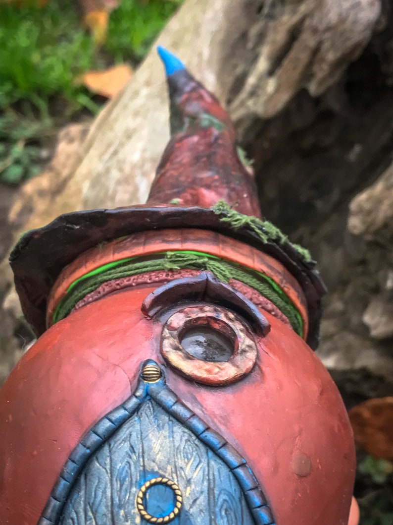 Fairy Jar House Decorative Jar Tea Jar Fimo Clay Unique - Etsy