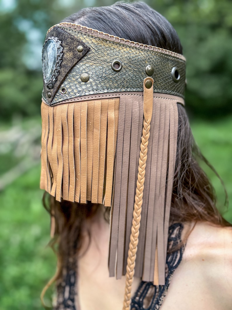 Shaman's Headdress, Ceremonial Hat, Ritual Mask, Unisex Headdress ...