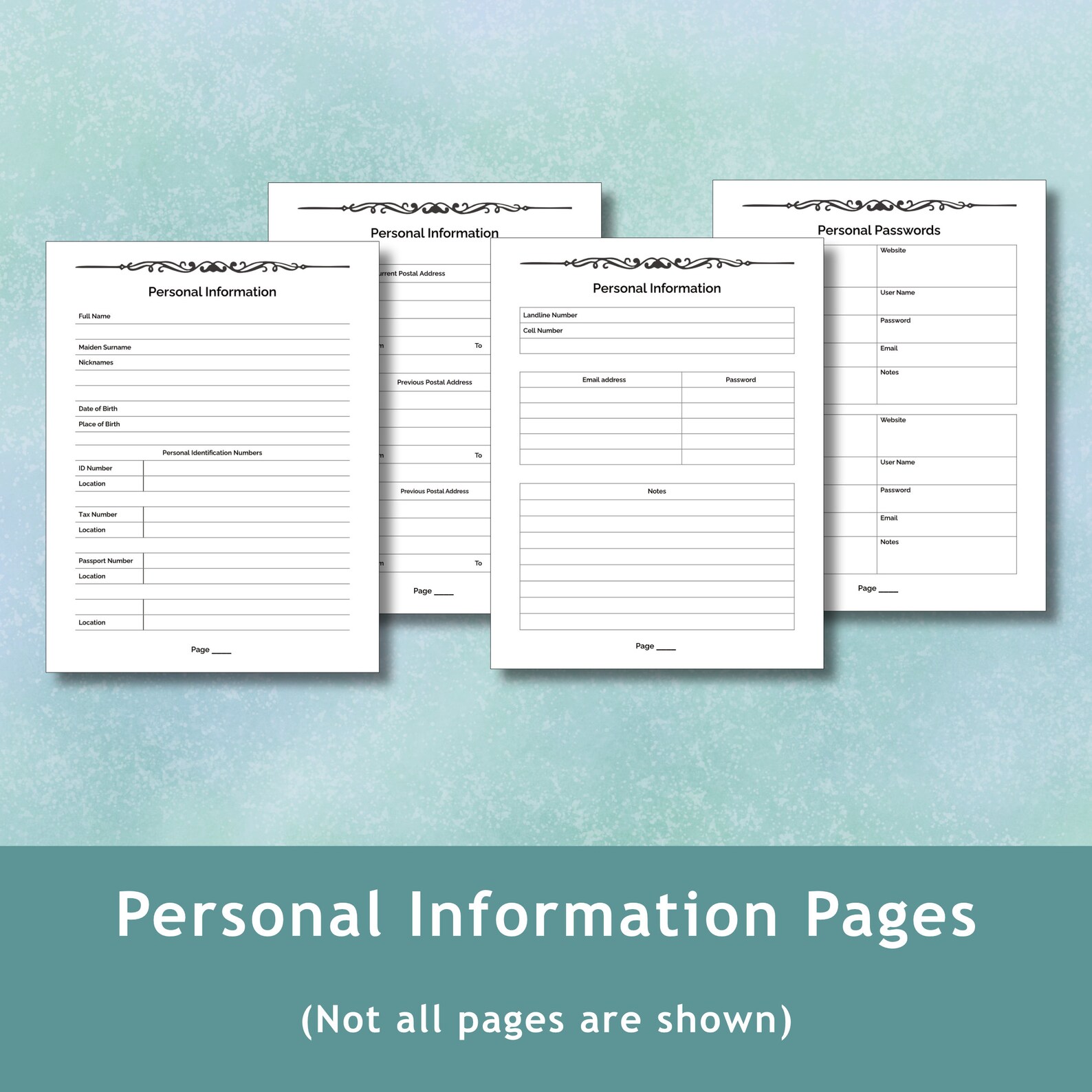Printable My Last Wishes Planner Final Wishes After I'm - Etsy Canada