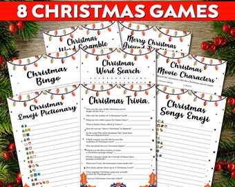 Christmas Movie Trivia, Christmas Party Game, Xmas Trivia, Christmas ...