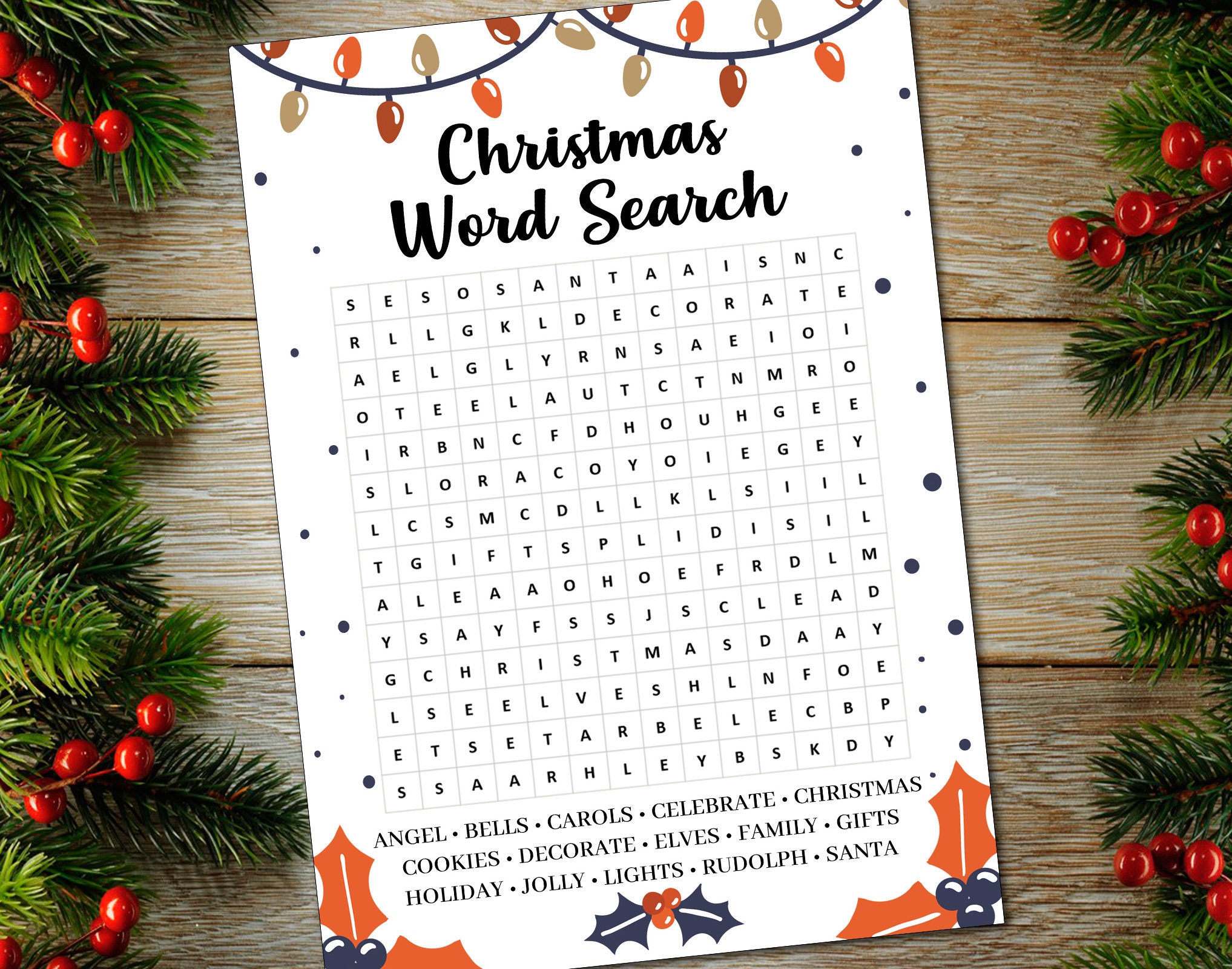 8 Christmas Games Best Christmas Party Games Christmas Party | Etsy