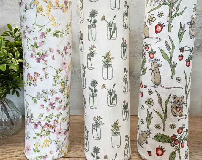 Eco-friendly Reusable Paper Towel Set - Multi Use Absorbent Cloth Wipes ...