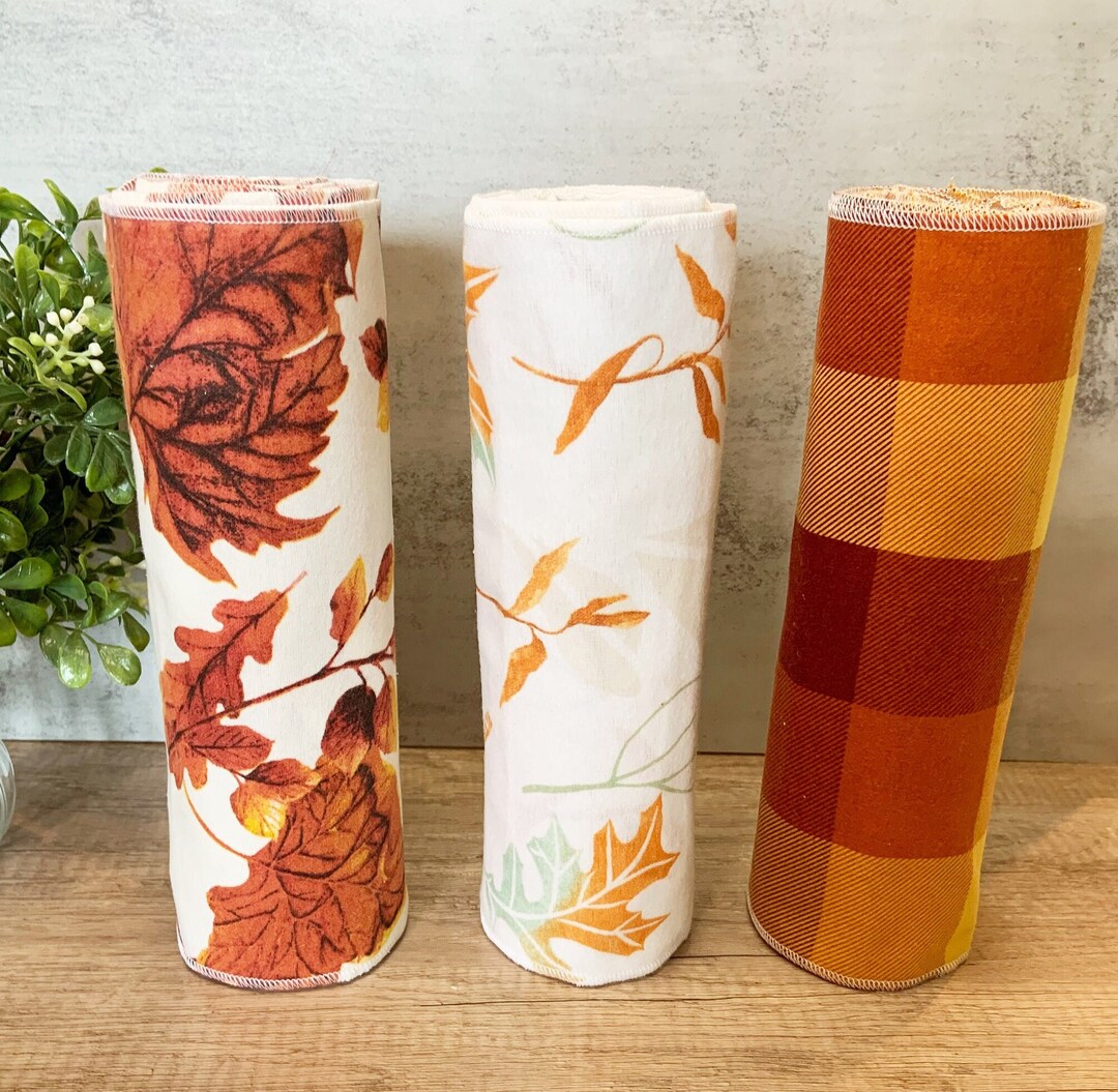 Eco-friendly Reusable Paper Towel Set - Multi Use Absorbent Cloth Wipes ...