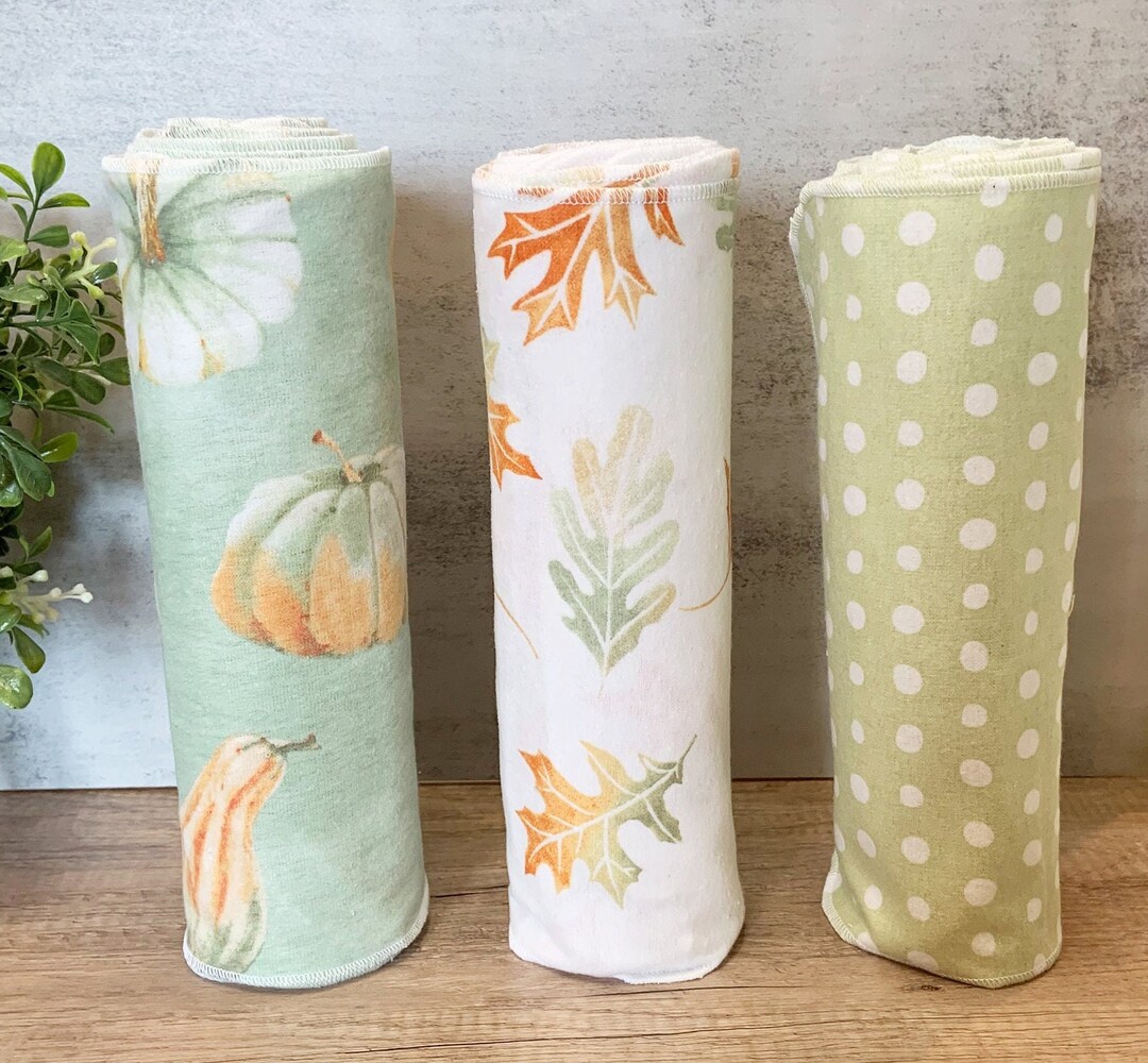 Eco-friendly Reusable Paper Towel Set - Multi Use Absorbent Cloth Wipes ...