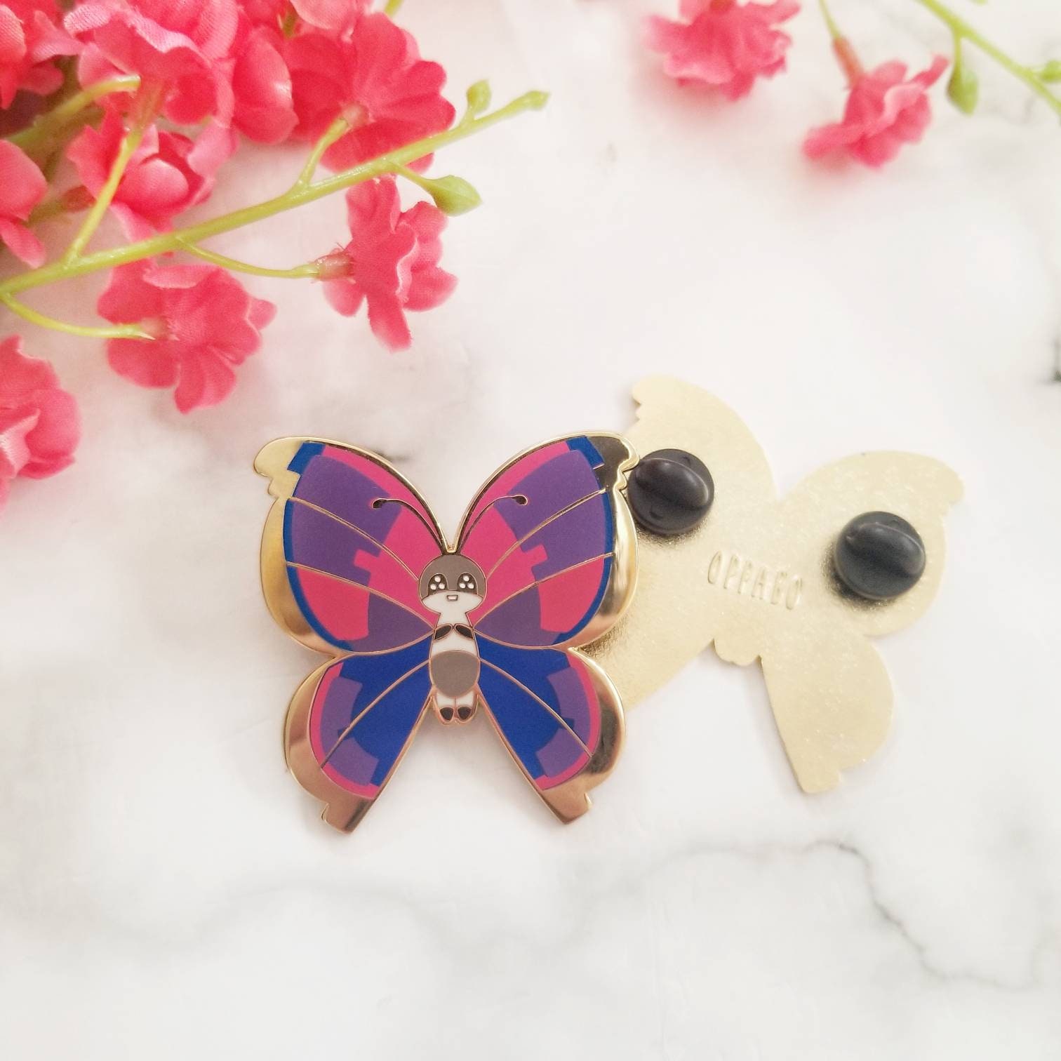 Prideillon Enamel Pins Vivillon Butterflies X Pride Colors - Etsy Canada