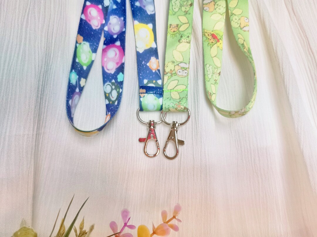 Pocket Friends Lanyards | Cute Keychain Key Holder - 2 Options ...